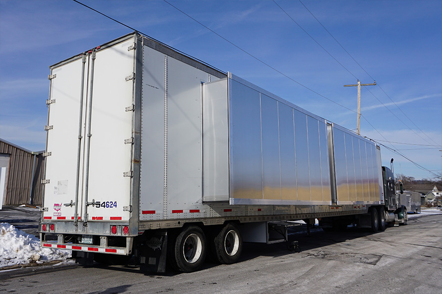 Transport Custom Designs Trailer Slideout Installation Transport Custom Designs Trailer Slideout Installation